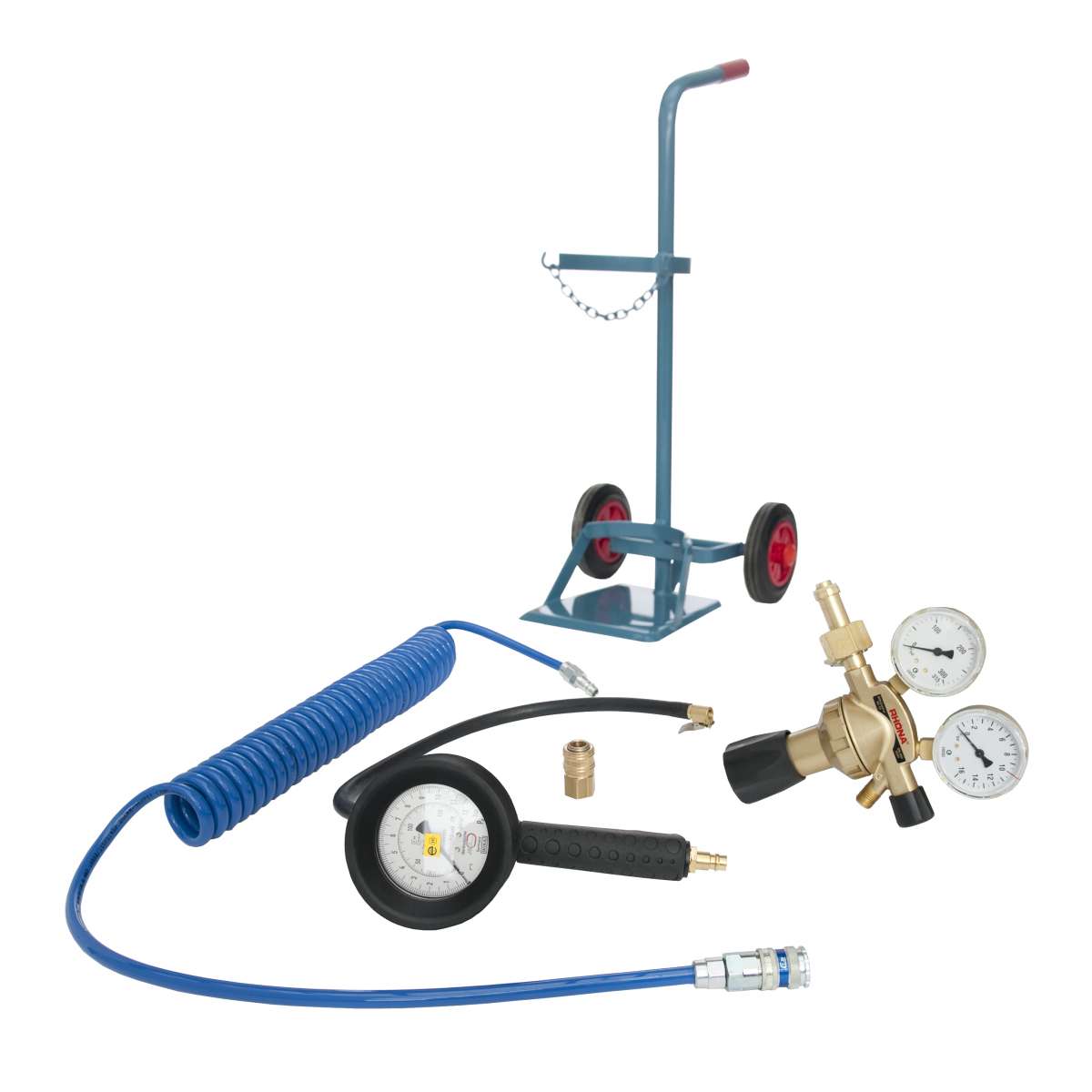 Stickstoff-Reifen-Füllset für 50l Fl. | Füllsets | Prüf- und Füllsets ...